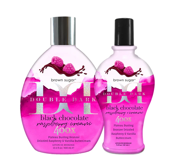 DOUBLE DARK BLACK CHOCOLATE RASPBERRY CREAM 400X – Tan Max Store